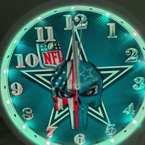 NFL | Wall Decor | Dallas Cowboys Clock | Poshmark